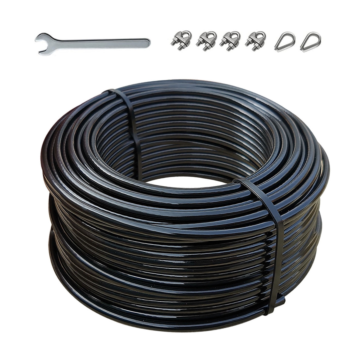 KORIKAHM Replacement Cables for Home Gym, 65.6 Ft Fitness Pulley Cable ...