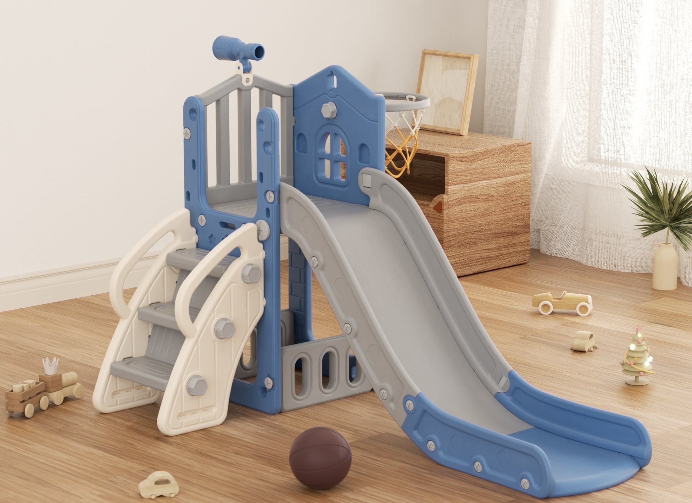 Walmart Cyber Monday Deals 2025 - KORIMEFA 6-in-1 Toddler Slide Set ...