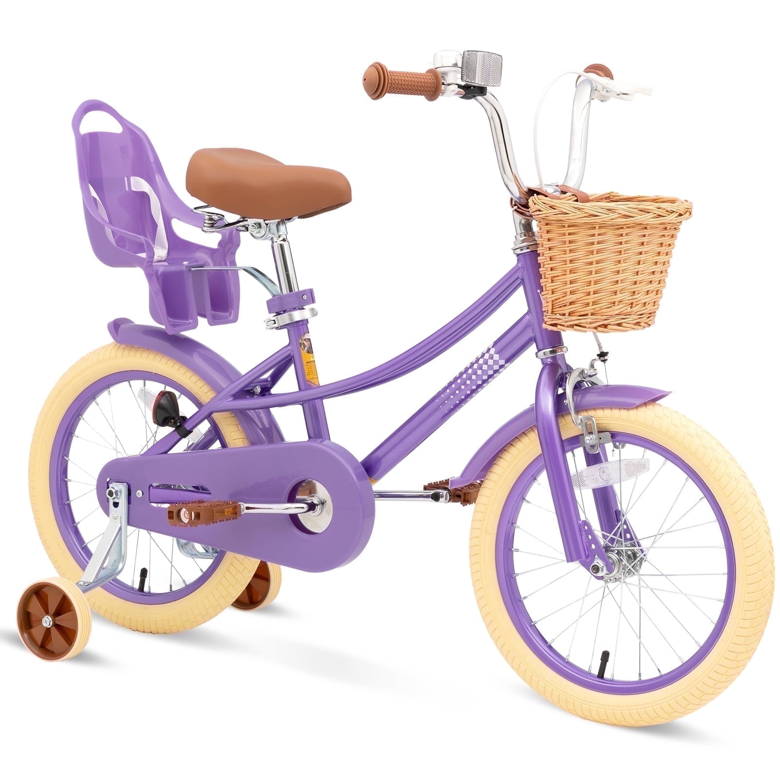 korimefa Kids Bike for Toddlers Ages 4-8, 12 14 16 Inch with Training ...