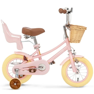 RULLY Lemon Kids Bike 12 Inch Bicycle for Girls Ages 2 3 4 Years, Girl ...