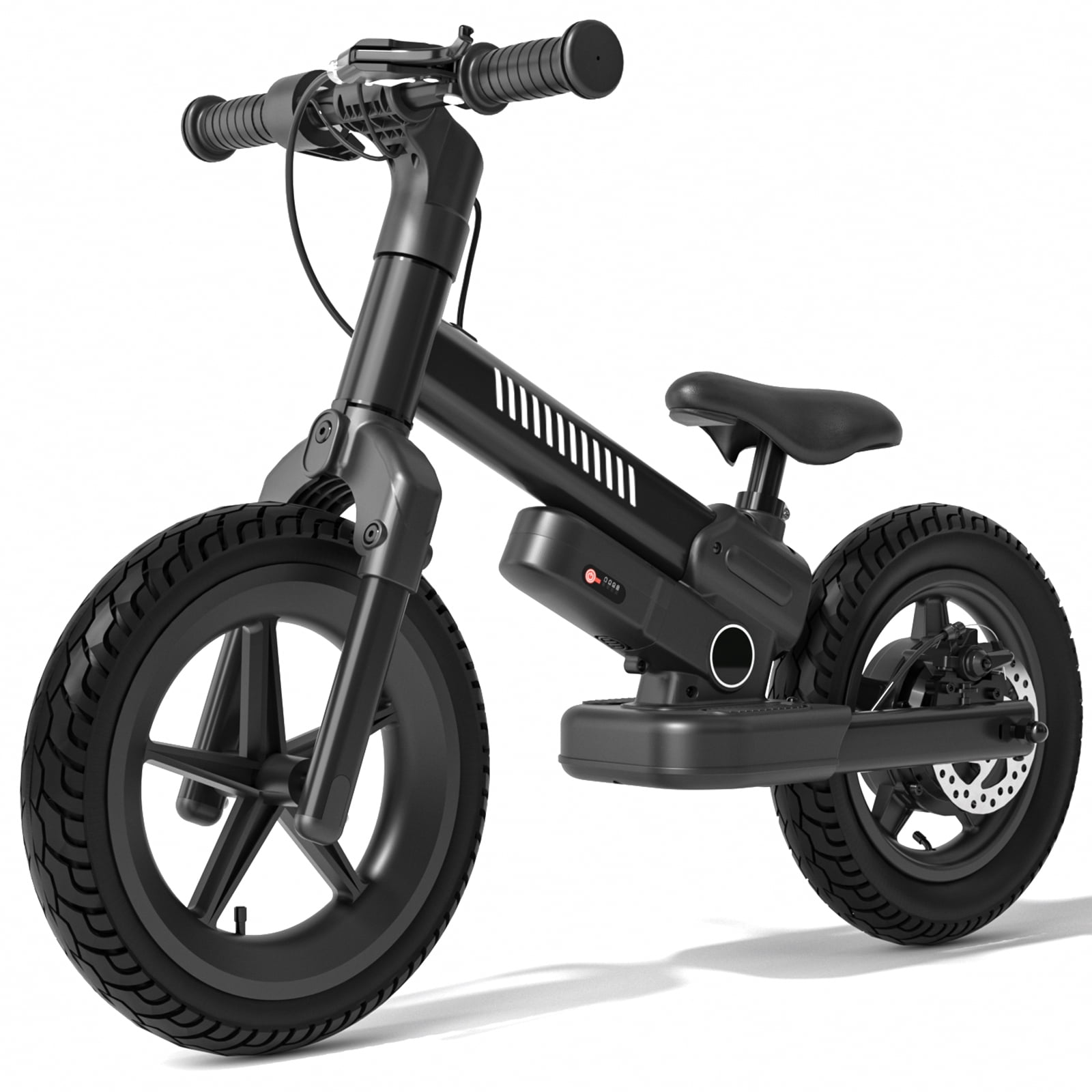 KORIMEFA Kids Electric Bike, 24V 150W, 12 inch Tires, Adjustable Seat, For 3-5 Years Old ...