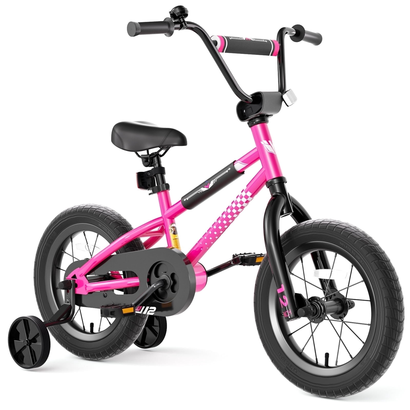 KORIMEFA Kids Bike , 12 14 16 Inch Kids Bike BMX Style Bicycle with ...