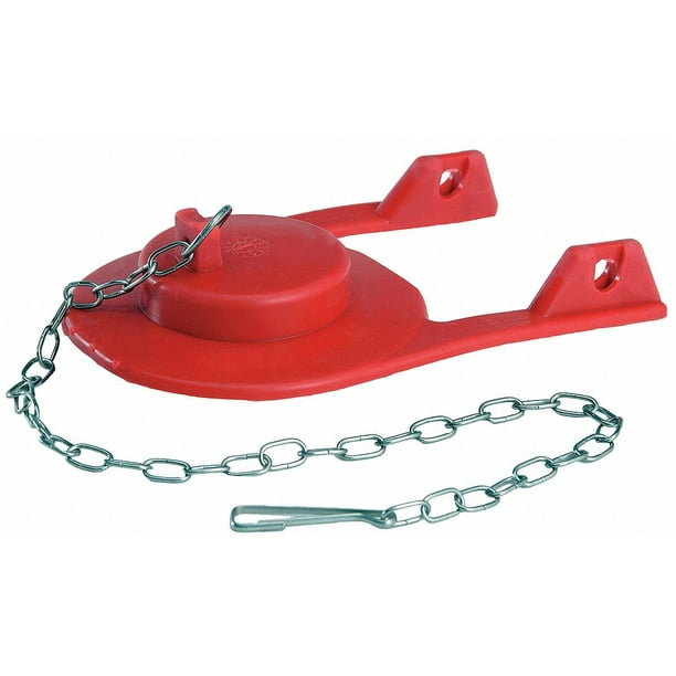 KORKY Rubber Toilet Float Flapper, Red, for Use with Fits Specific One ...