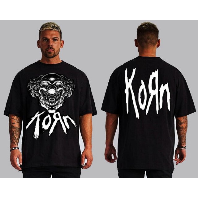 KORN CLOWN THE CLASSIC ROCK PUNK ROCK T SHIRTS - Walmart.com