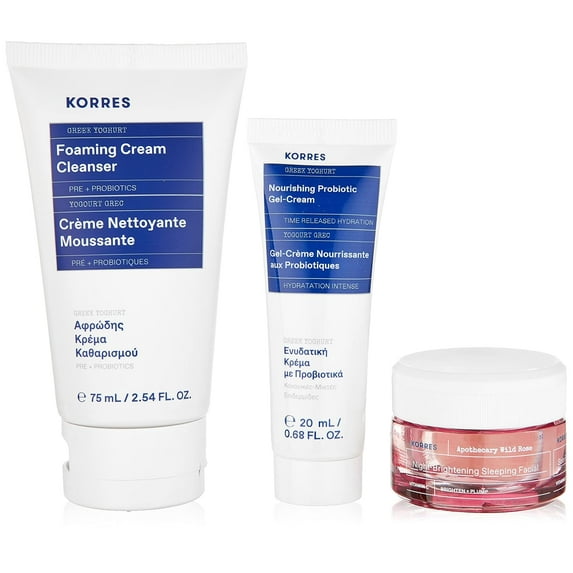 KORRES Mediterranean Skin Recipe Skincare Essentials Set - Walmart.com