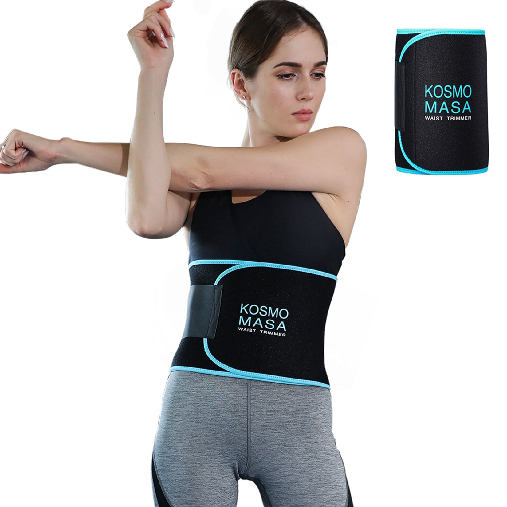 KOSMO MASA Waist Trimmer for Women,Workout Belt for Men, Exercise Bands ...