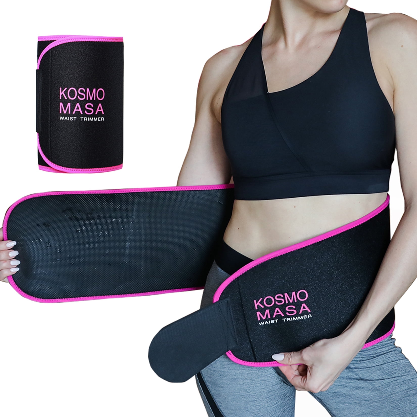 KOSMO MASA Waist Trimmer for Women,Workout Belt for Men, Exercise Bands ...