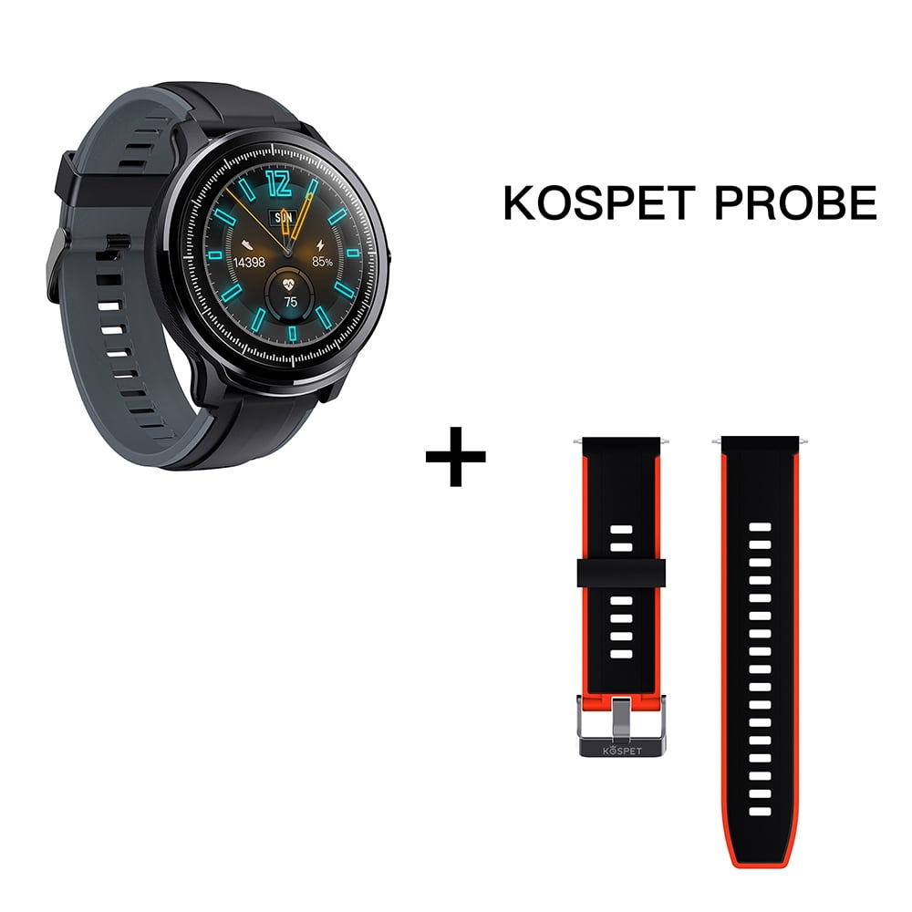 KOSPET PROBE Smart Watch 1.3 inch IPS Full Round Touch Screen ...