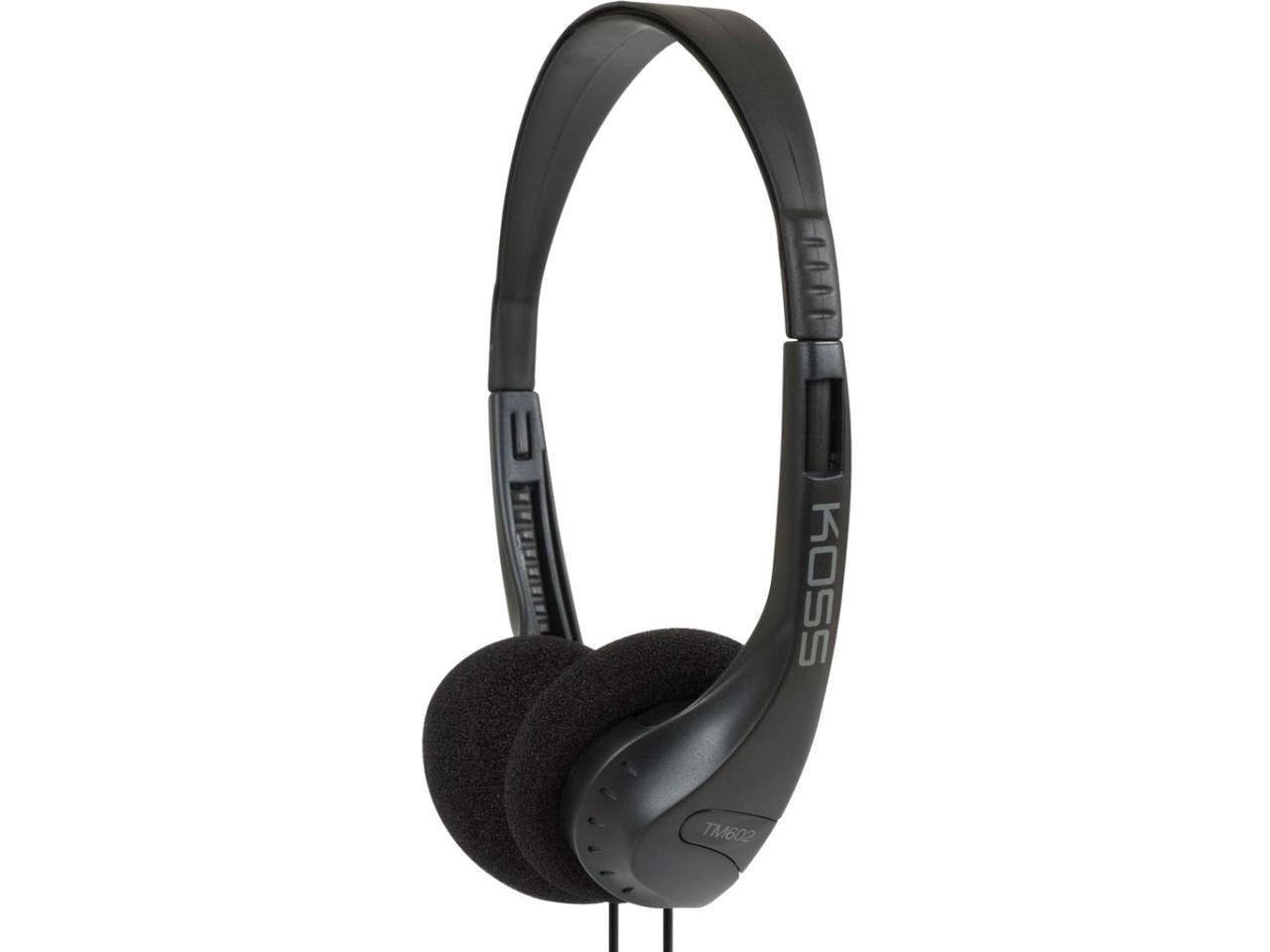 Koss TM602 Over-Ear Headphones, Foam Earpads, Adjustable Headband, 4ft ...