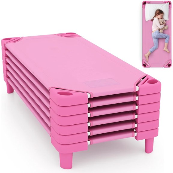 "Sprogs Stackable Naptime Cots, Assorted, Heavy-Duty for Daycare ...