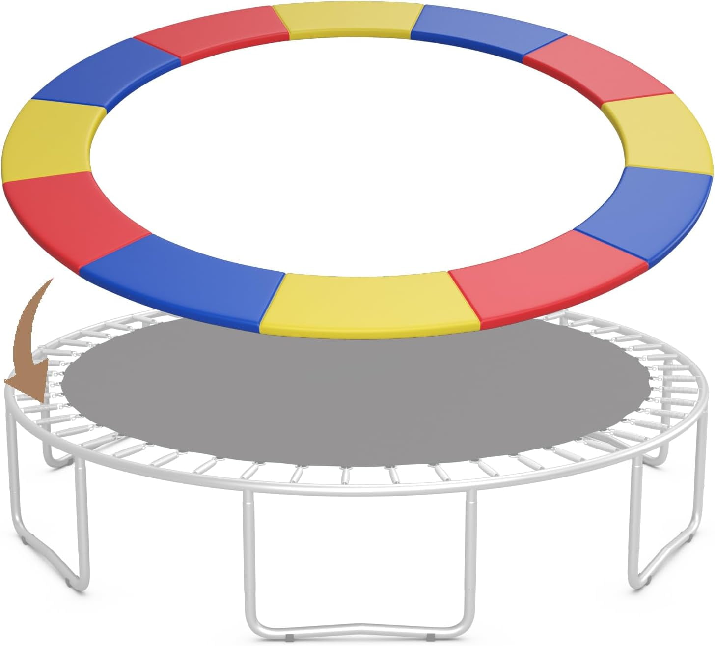 KOTEK Trampoline Pad, 8FT 10FT 12FT 14FT 15FT 16FT Trampoline Spring ...