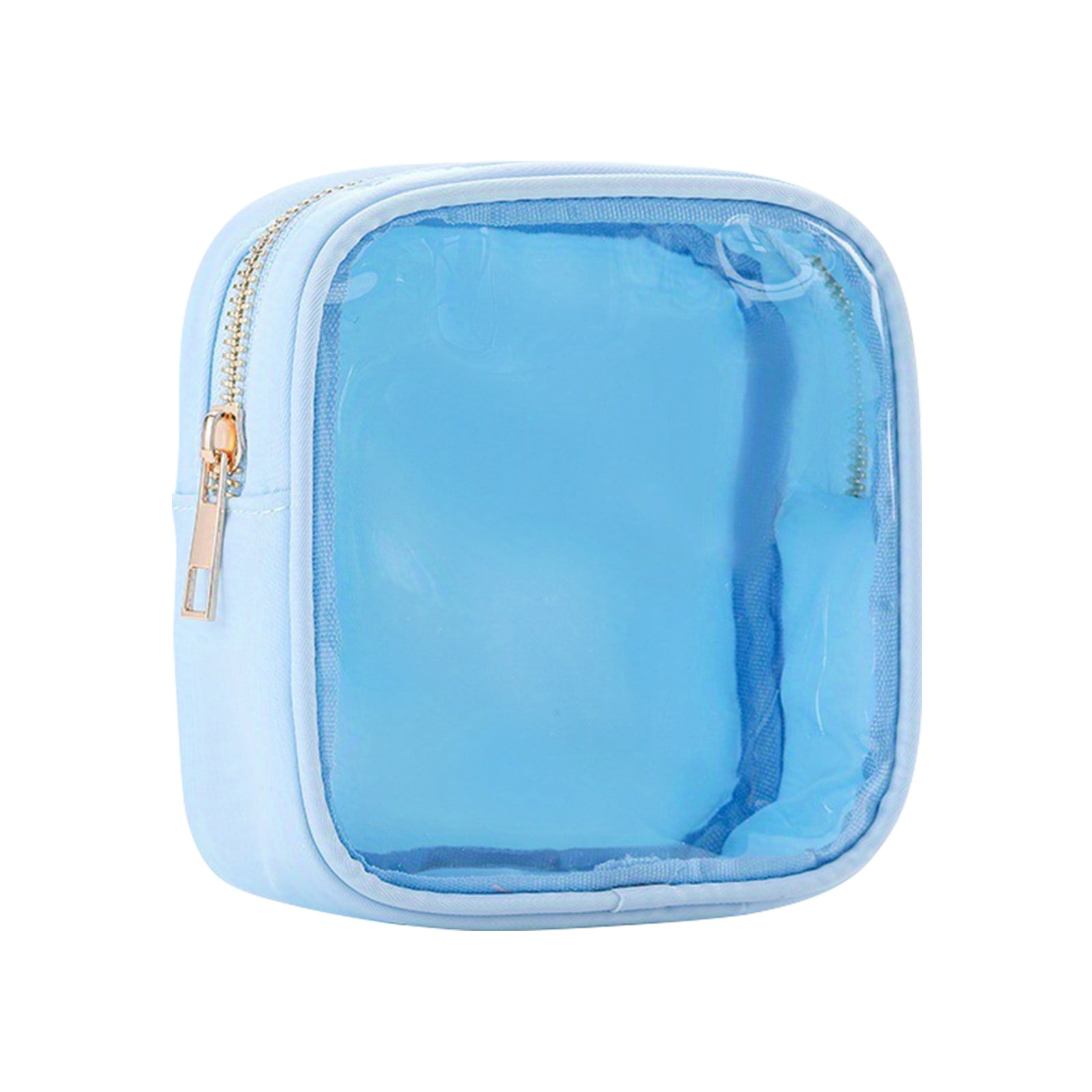 KOTORA Clear Makeup Bag Cosmetics Bag Mini Small Pouch Purse Approved ...