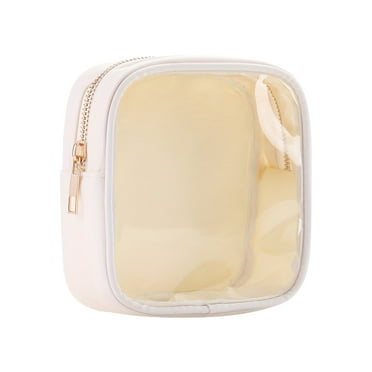 BYB Cute Makeup Bag Mini Cosmetic Pouch For Women Small Quilted Beauty ...