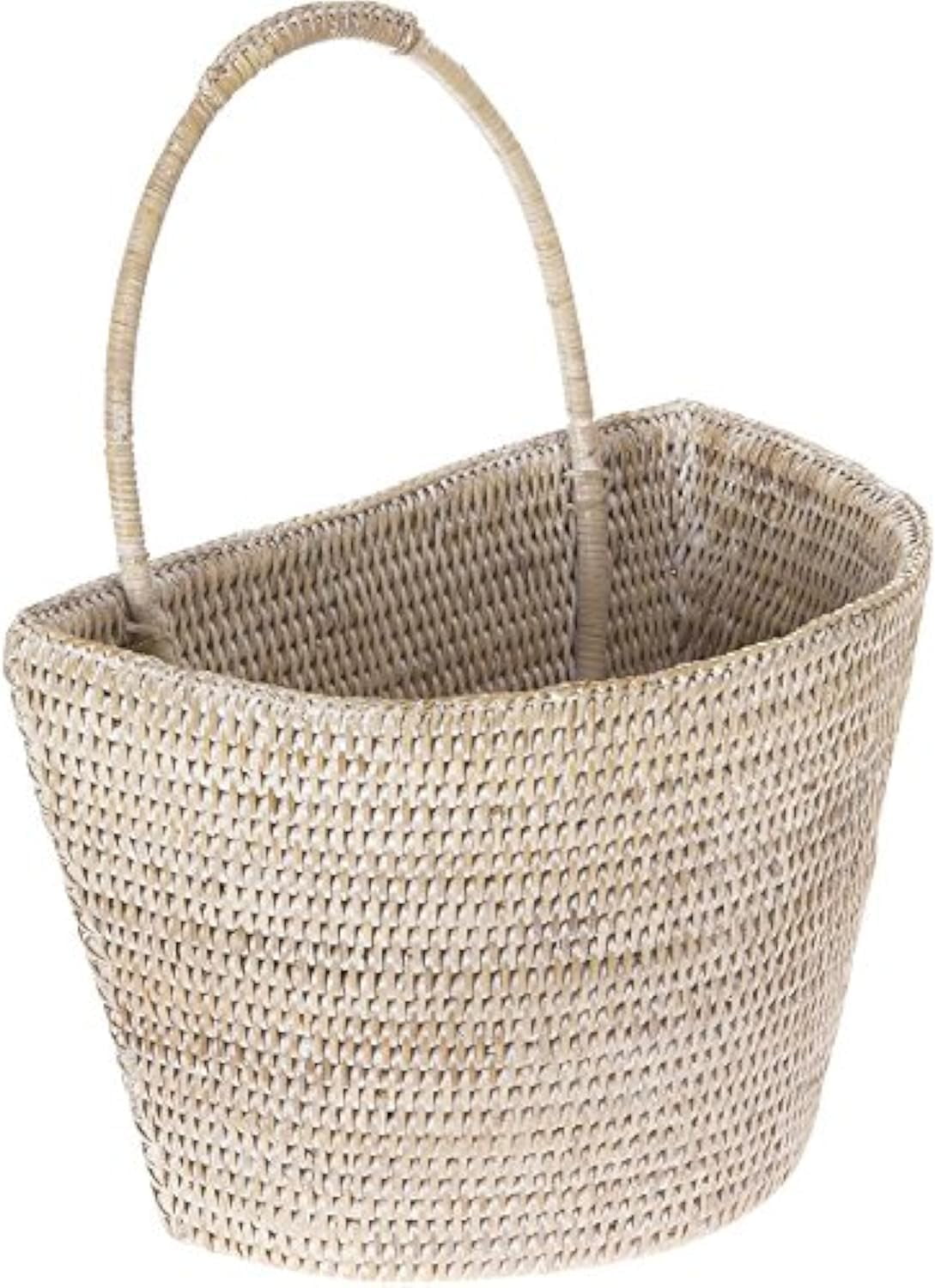 KOUBOO 1060073 Large Wall Basket, Small, White - Walmart.com