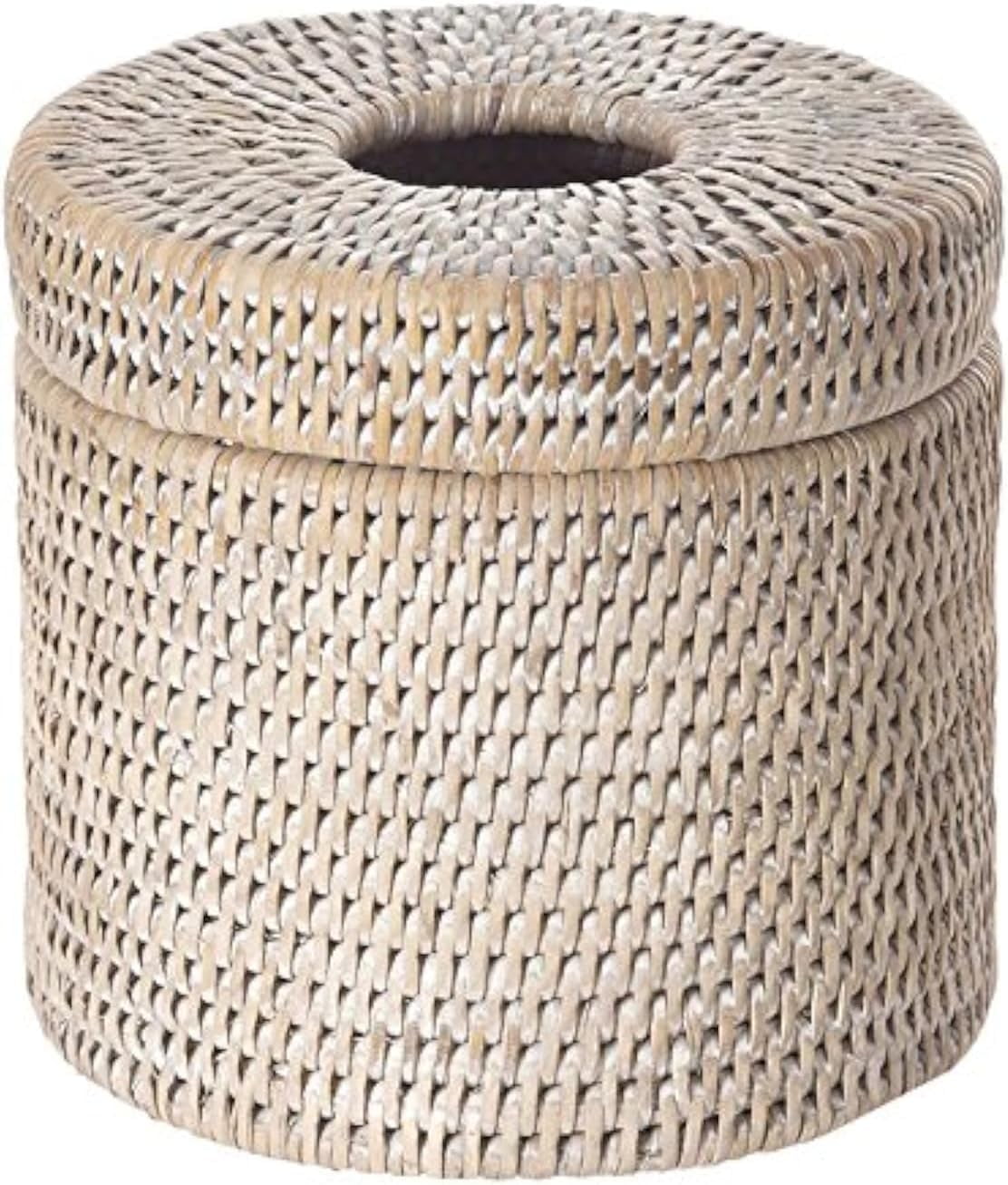 KOUBOO La Jolla Toilet Paper Roll Cover | Wicker Bathroom Decor | Freestanding Toilet Paper ...