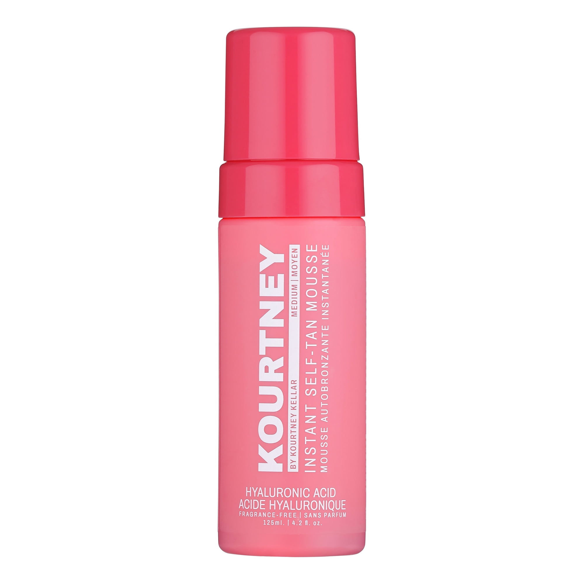 KOURTNEY Instant Self-Tan Mousse, Tanning Mousse, Medium, 4.2 oz ...