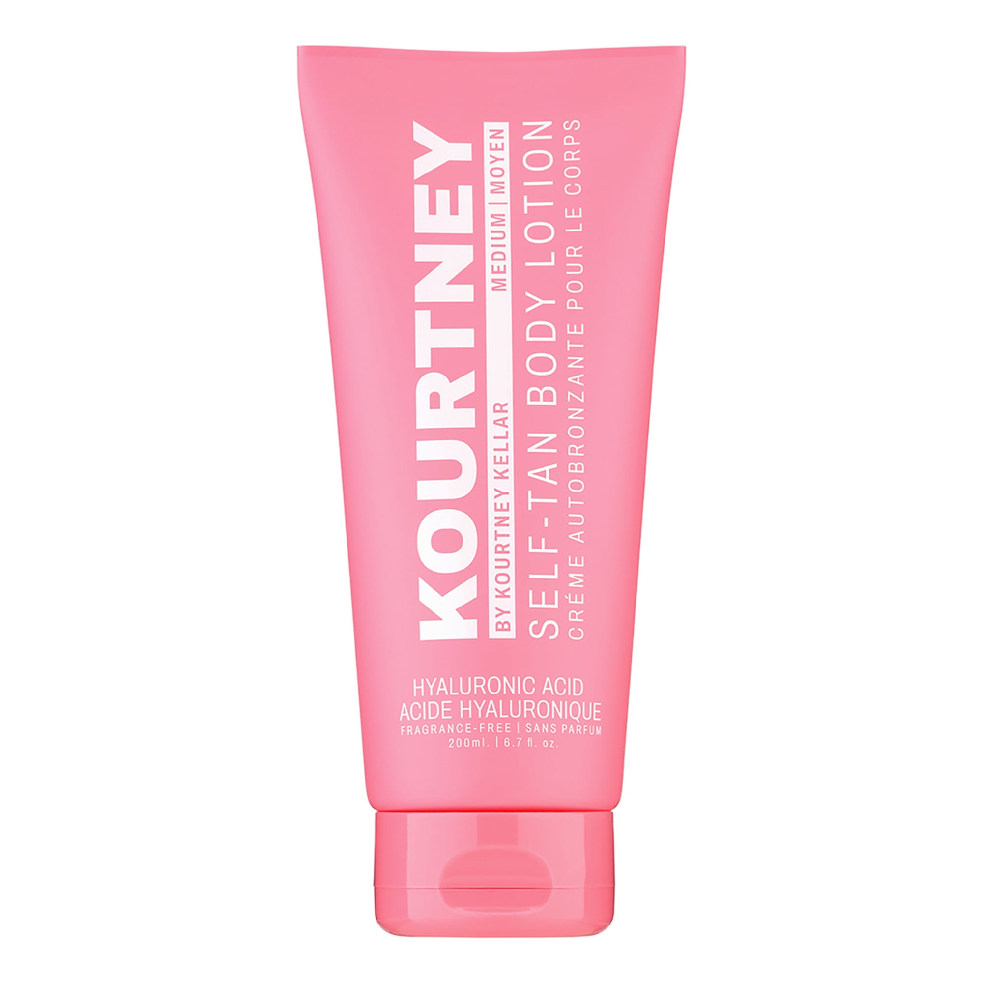 KOURTNEY Self-Tan Body Lotion, Self Tanner, Medium, 6.7 oz - Walmart.com