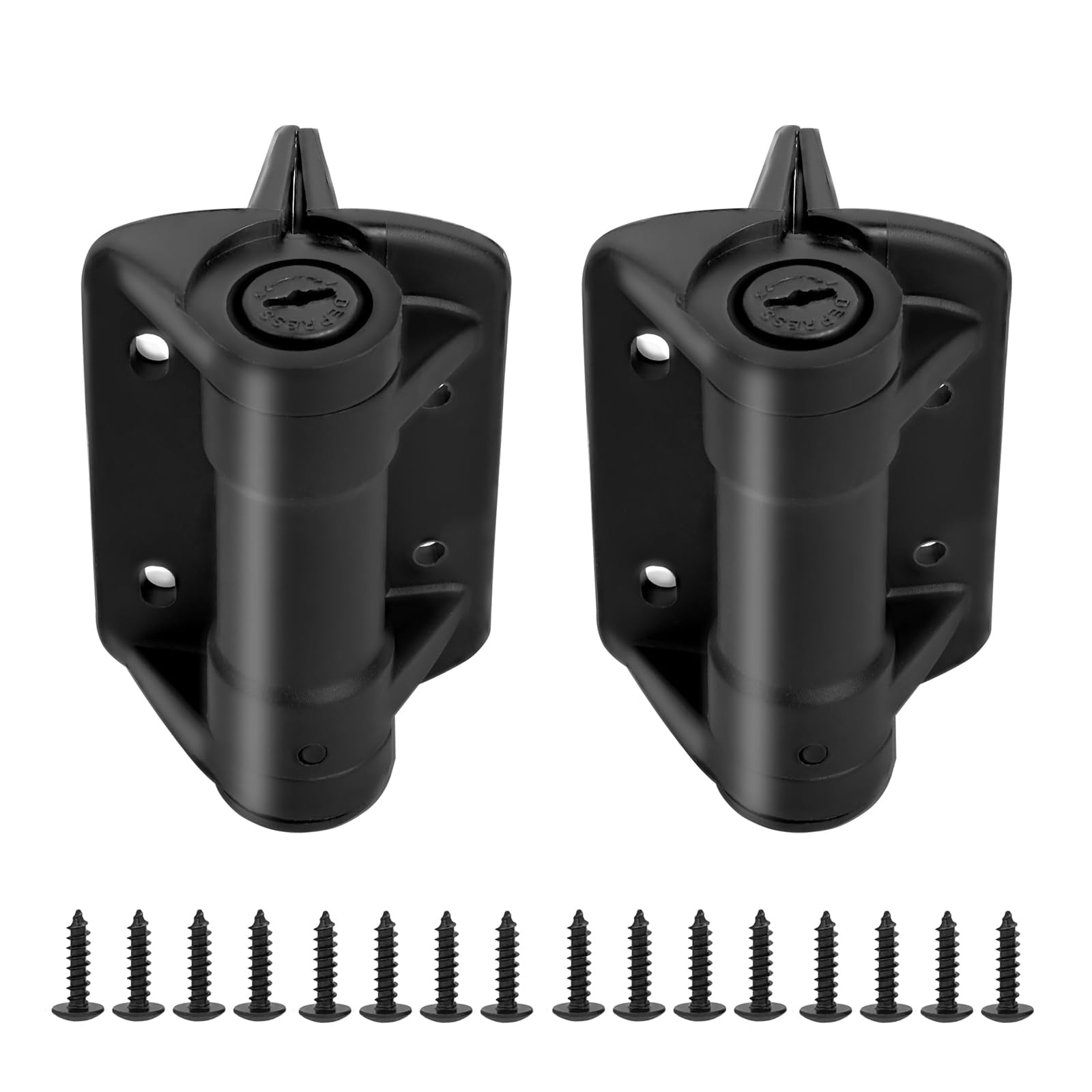 KOVOSCH Heavy Duty Gate Hinges, Adjustable Gate Hinges for Self-Closing ...