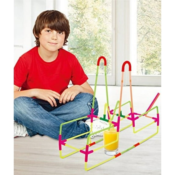KOVOT 194 Piece Drinking Straw Building Set - A Fun Way To Sip ...