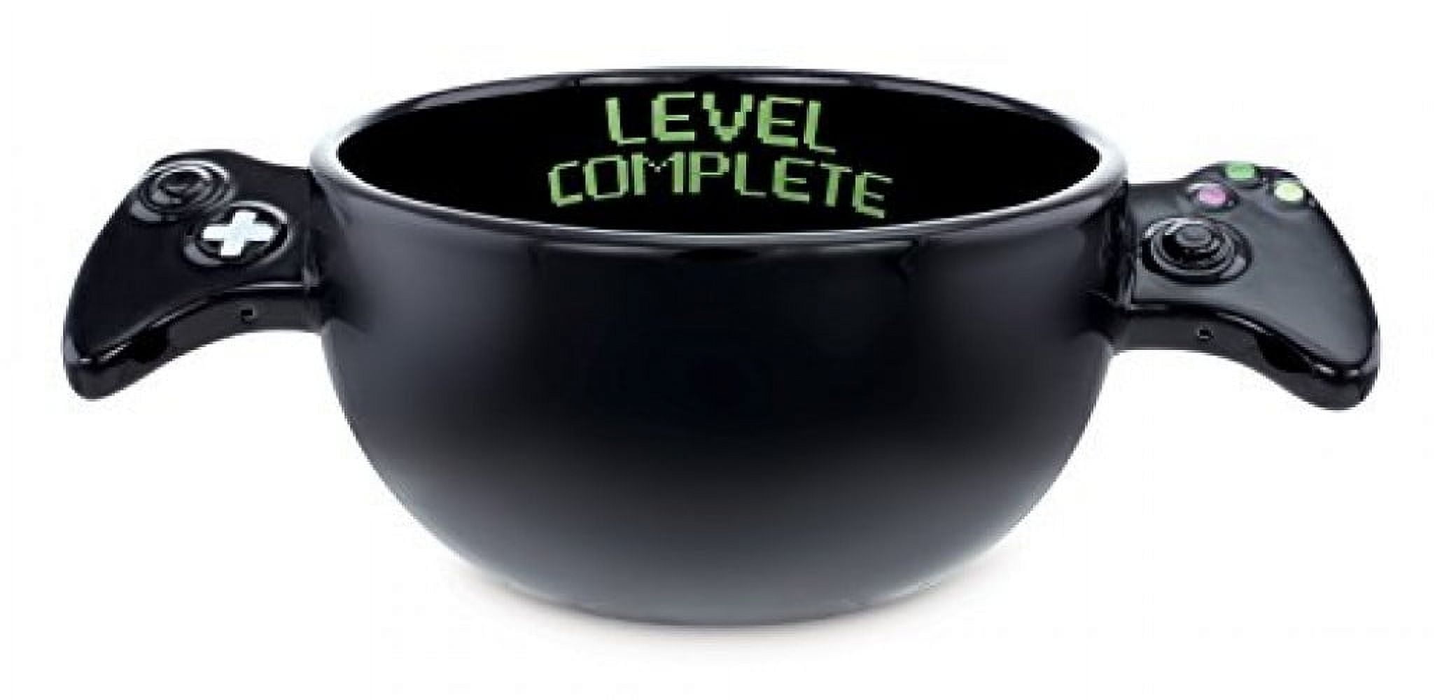 KOVOT “Level Complete” Gamer Bowl - 22oz Ceramic Soup Cereal Bowl Gamer ...