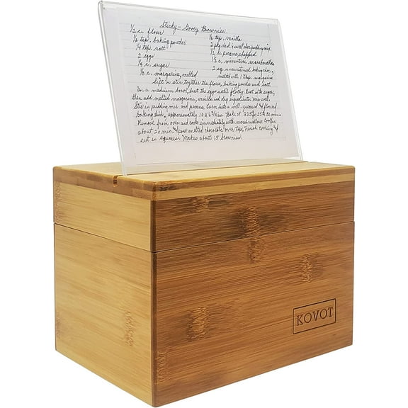 Recipe Boxes