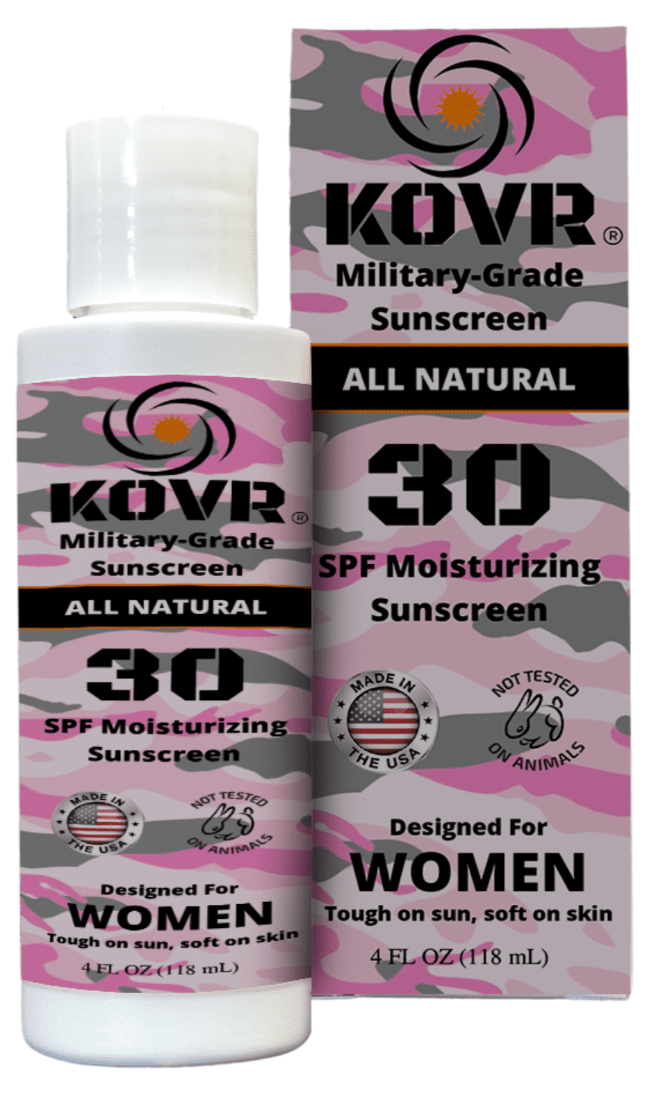 KOVR Mineral Sunscreen, Coral Friendly, Safe for Face & Body, SPF 30 ...