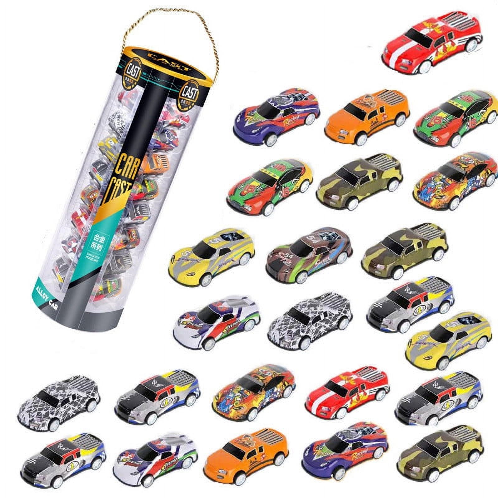 KOYPTL 24 Pack Pull Back Cars Toy for Boys Age 3 4 5 6 7 Years Old,City ...