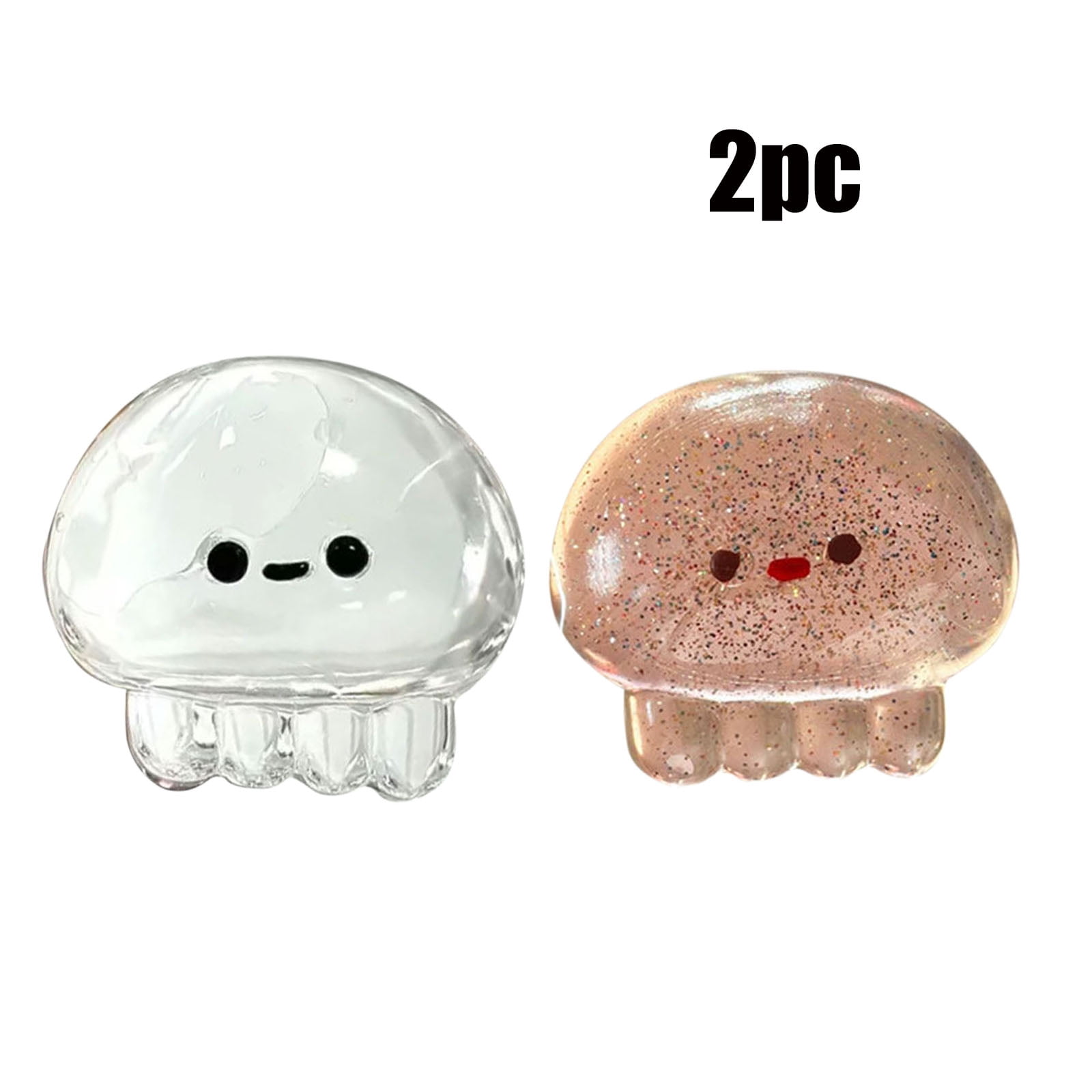 KOYPTL 2pcsSquishy, Squishy Big Jellyfish, Jellyfish Decompression Toys ...