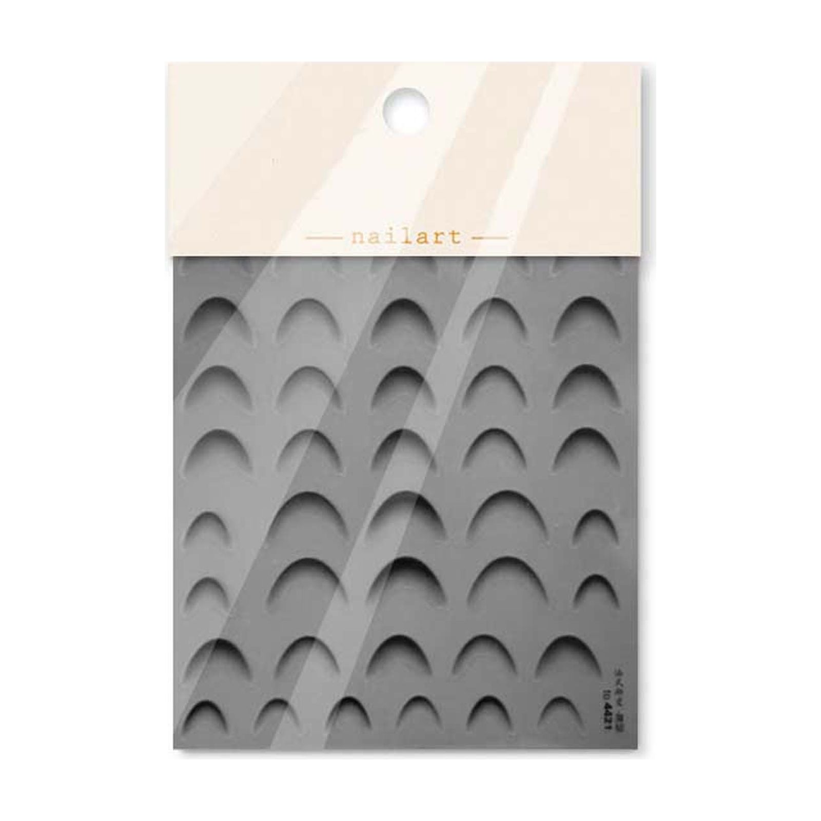 3D Curved Stripes Mini Smile Lines Nail Stickers,Black Gradient Tip ...