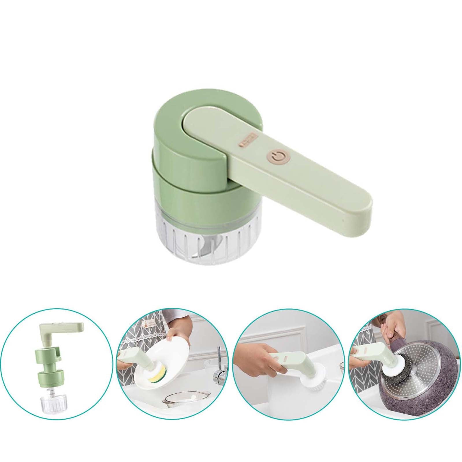 KOYPTL 6 in 1 Electric Garlic Chopper, Electric Vegetable Cutter ...