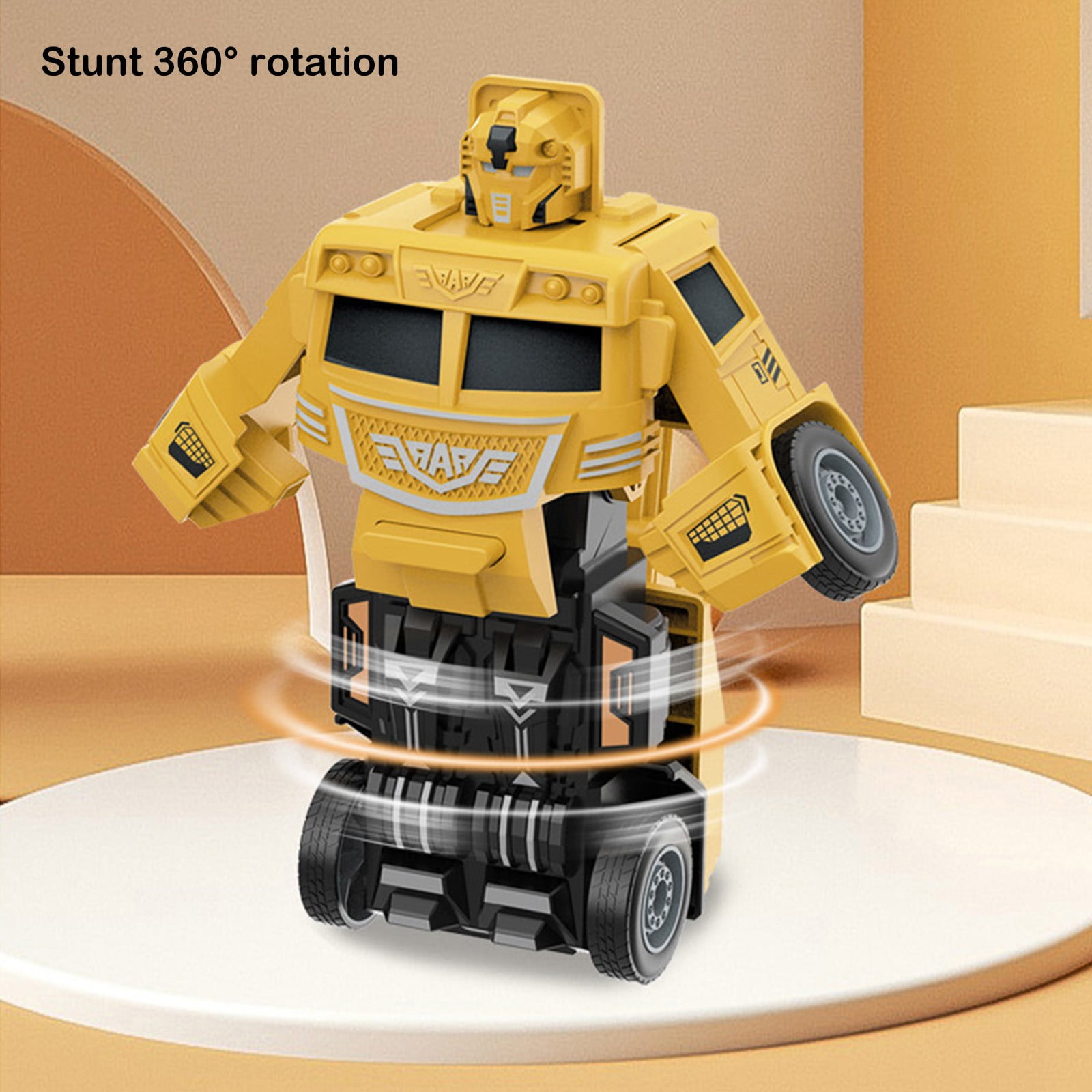 KOYPTL Collision Deformation Robot Toy Car for Toddlers Kids Ages 3 ...