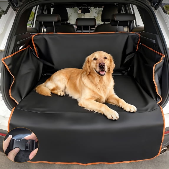 KOYPTL Dog Car Seat Cover for Back Seat for Cars SUVs & Trucks ...