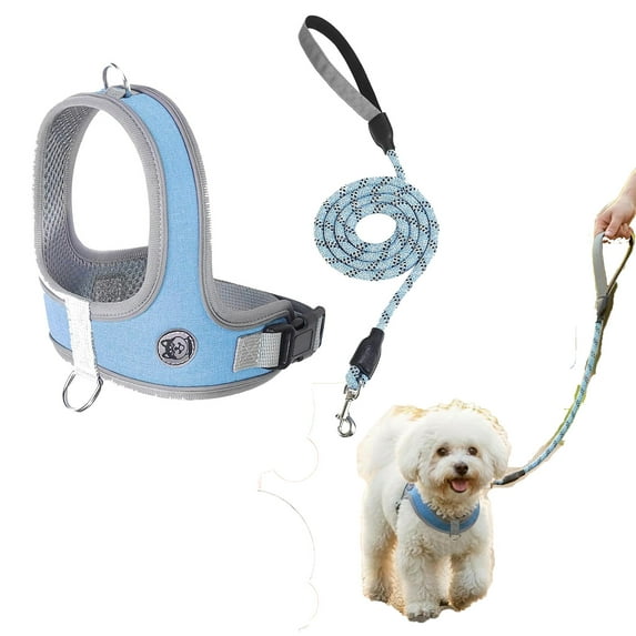 KOYPTL Dog Harness and Leash Set,No Pull Saddle Style Pet Harness ...