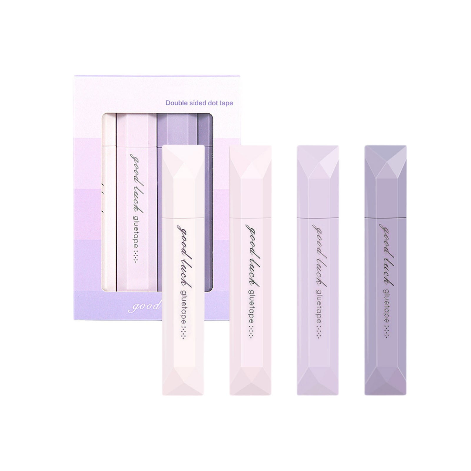 KOYPTL Double Sided Tape Pen Set Gradient Colors Double Sided Tape Pens ...