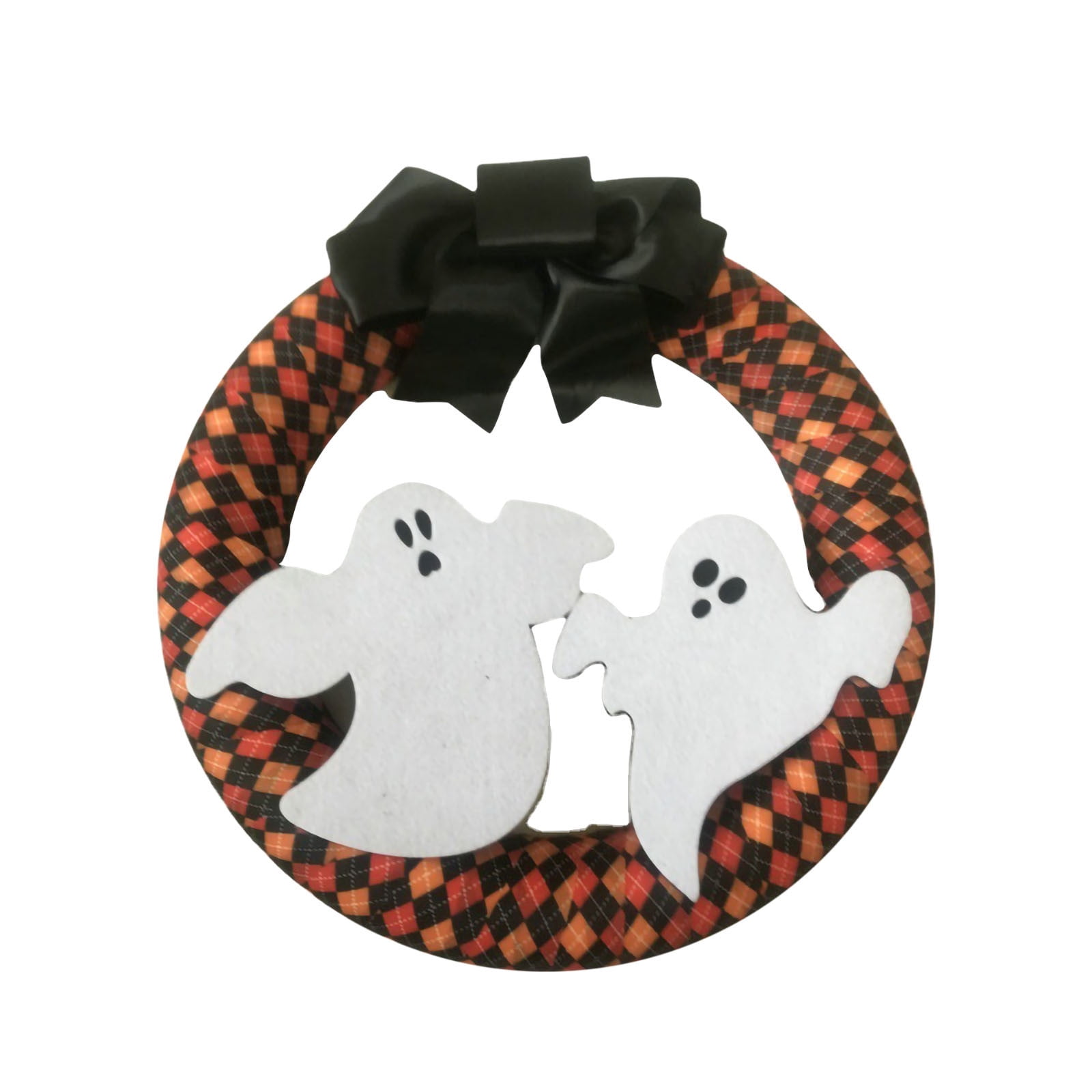 Xtnmypj Halloween Ghost Door Sign Decorations, Halloween Wooden Ghost ...