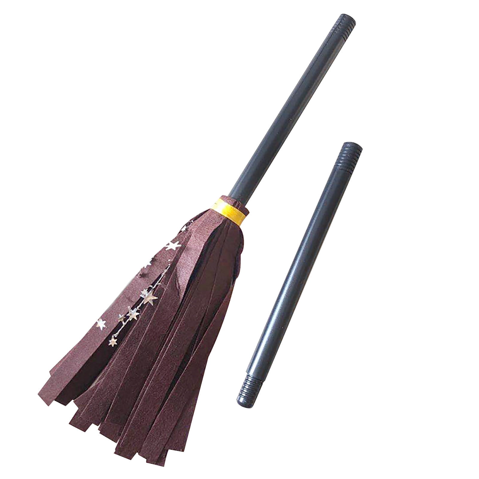 KOYPTL Halloween Witch Broom Witch Flying Broomstick Kids Broom Cosplay ...