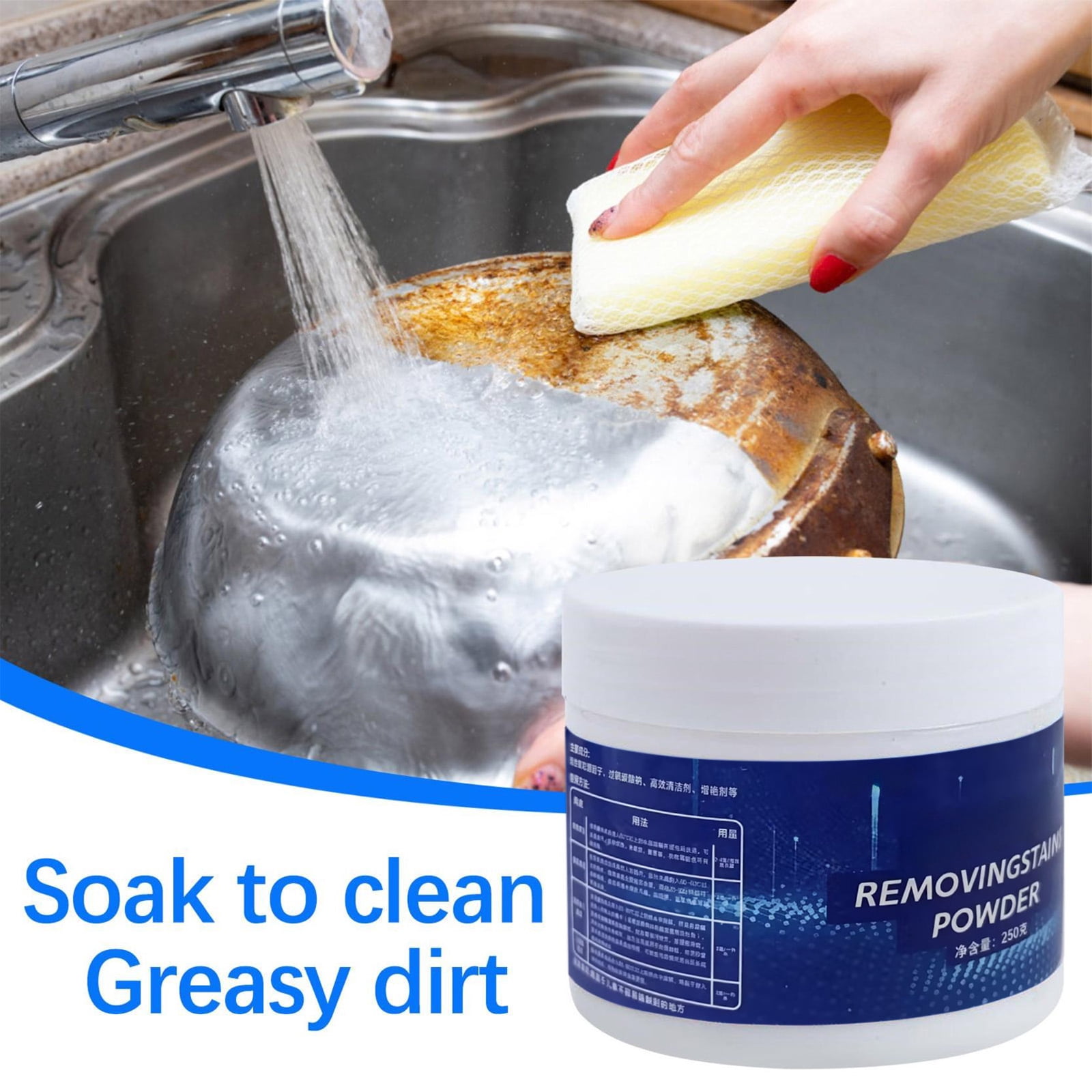 KOYPTL Kitchen Grease Cleaner Spray,100ml Heavy Duty Degreaser for ...