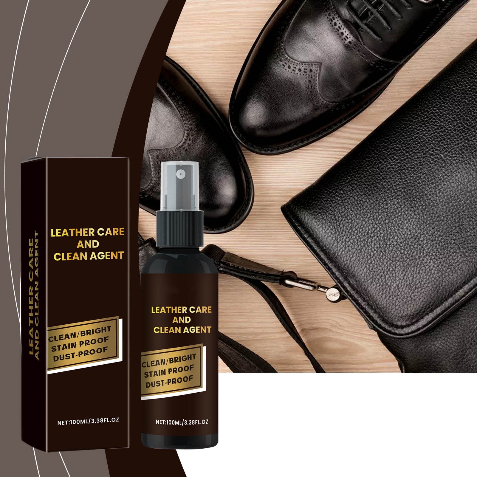 KOYPTL Leather Jacket Care Cleaner, Sofa Leather Leather Coat Stain ...