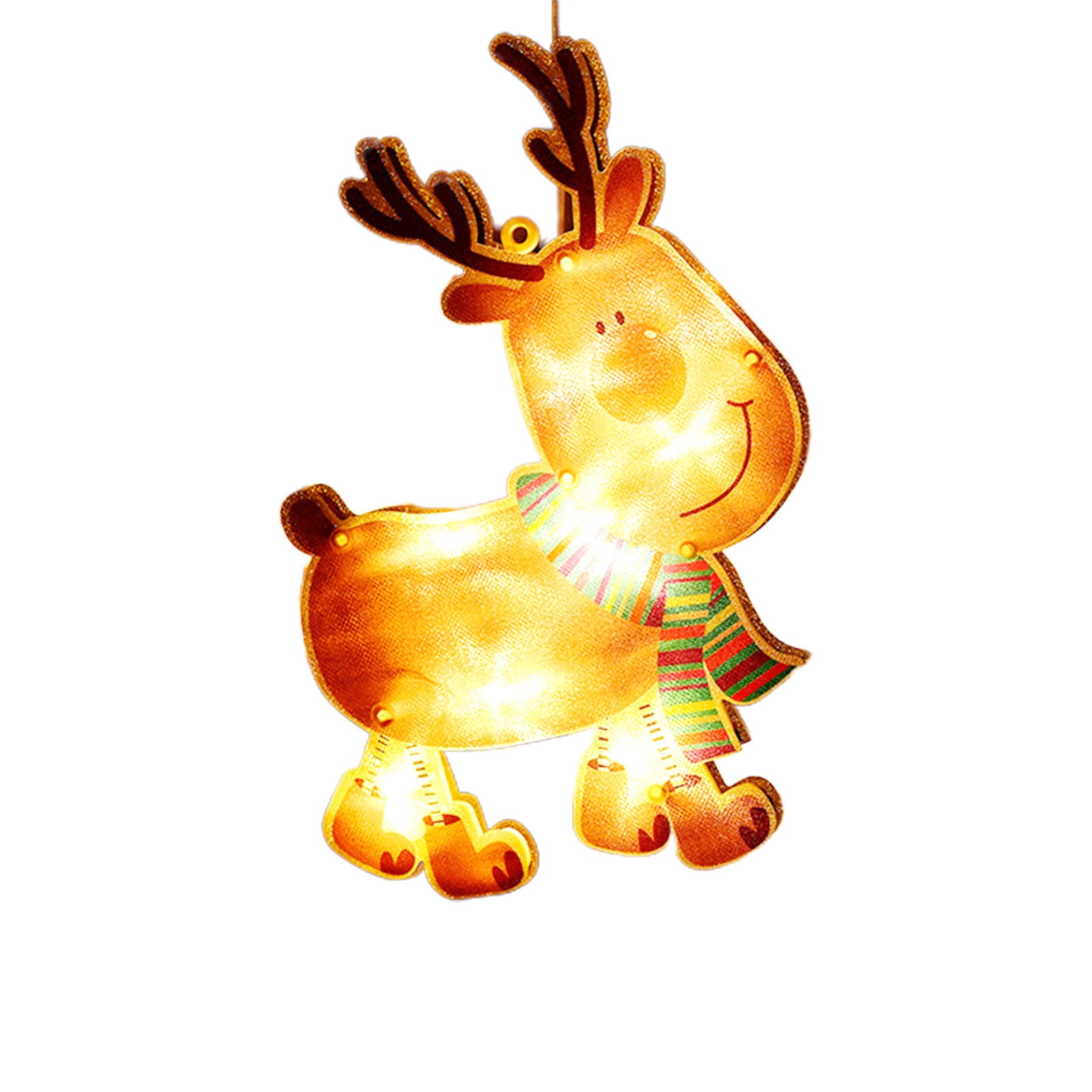 KOYPTL Lighted Christmas Window Decorations Christmas Window Lights ...