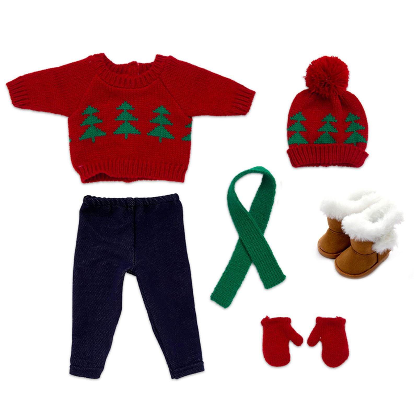 KOYPTL Realistic Lifelike Doll Christmas Costume Decorations 18 Inch ...