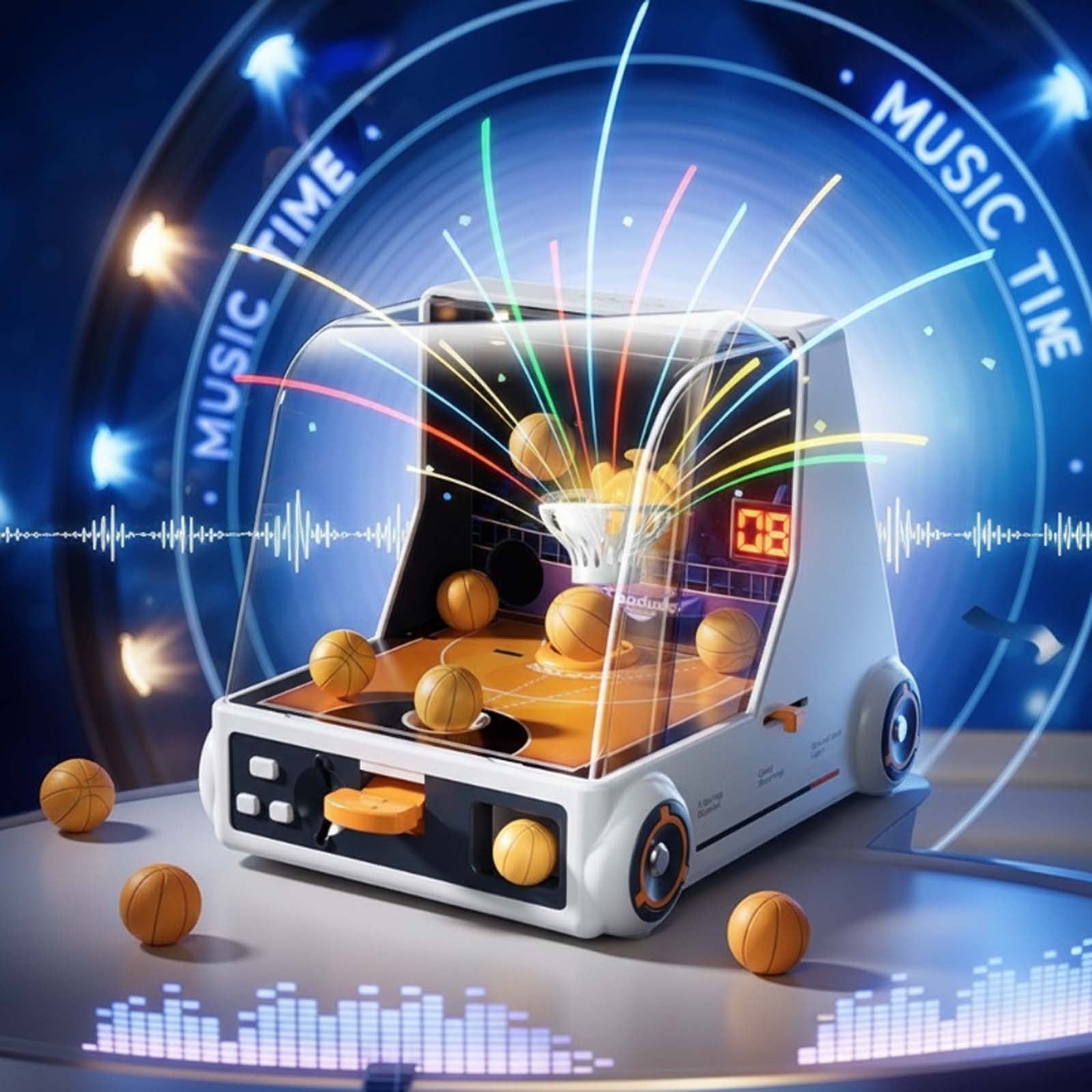 KOYPTL Small Desktop Basketball Shooting Game for Boys 4 5 6 7 8 9 10 ...