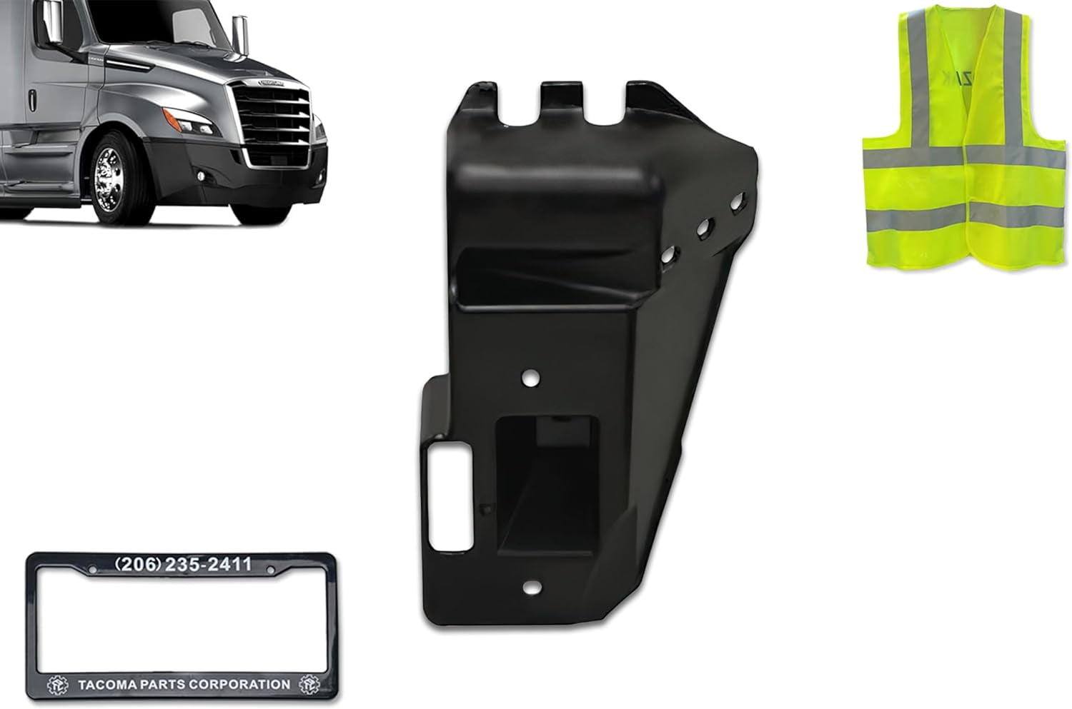 KOZAK Bumper Mounting Bracket (Driver Left Side) METAL For New ...