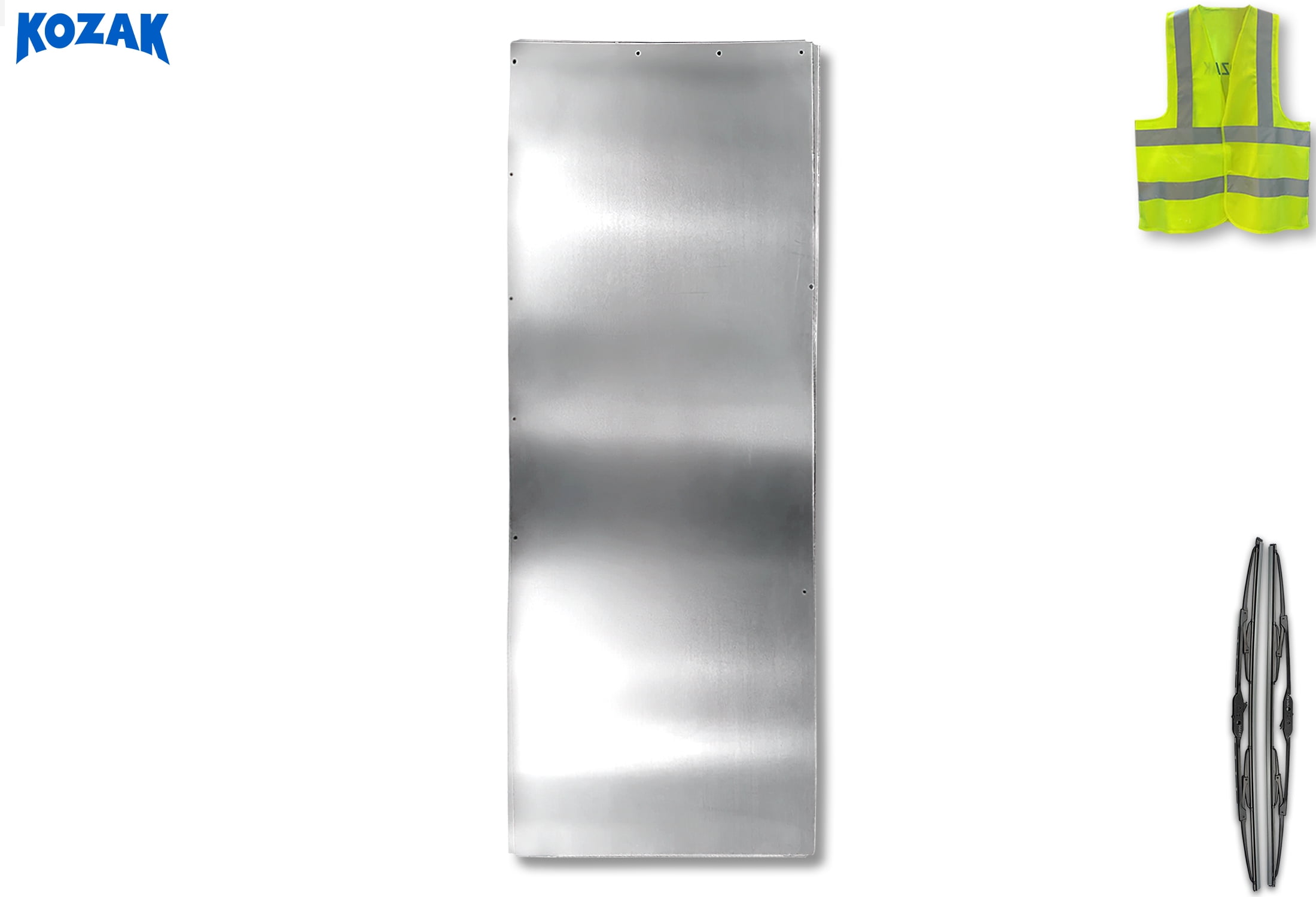 KOZAK Cab Cabin Sleeper Fairing Extender Bottom Lower Aluminum Left ...