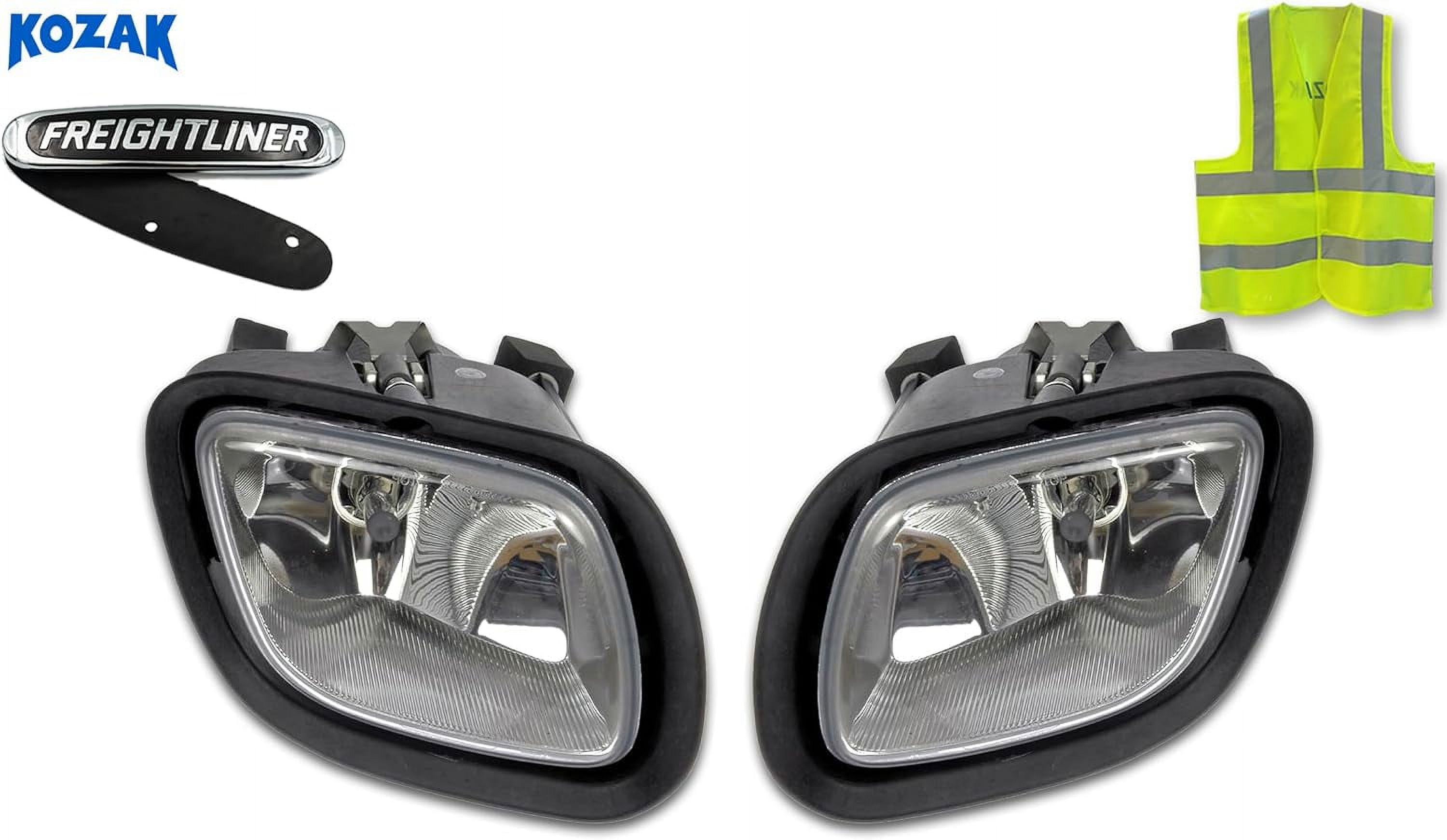 KOZAK Freightliner Cascadia 2008-2017 Fog Lights Lamps Assembly A06 ...