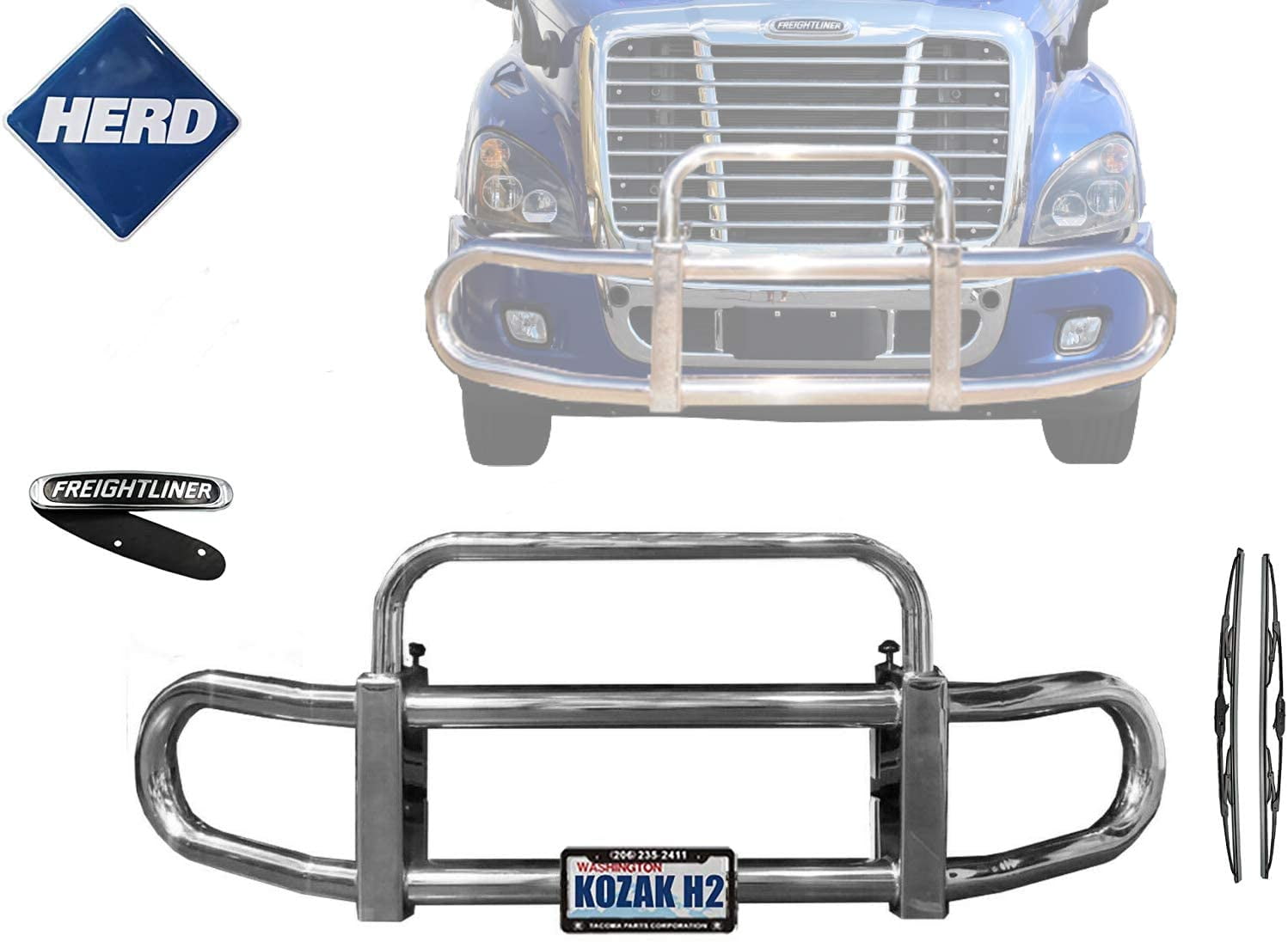 KOZAK Freightliner Cascadia, Evolution 2008-2019, FL 114 SD SBA 2012 ...