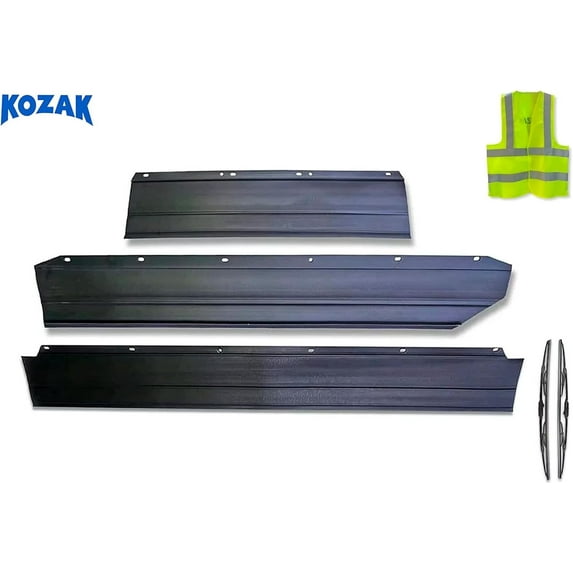 KOZAK Front, Middle and Rear Fairing Panel Extension SET Right ...