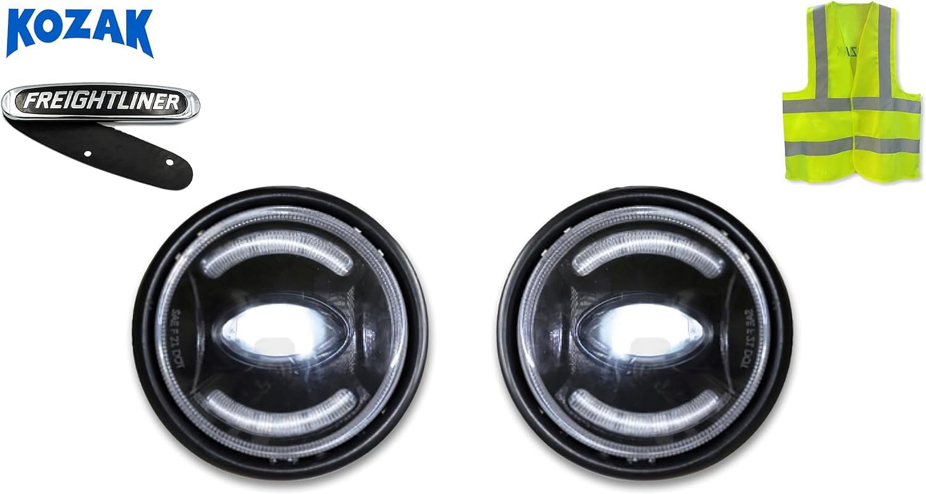 KOZAK Freightliner Century 2008+ LED Fog Lights Pair OEM # A66-03653-002/A66-03653-003 - Walmart.com