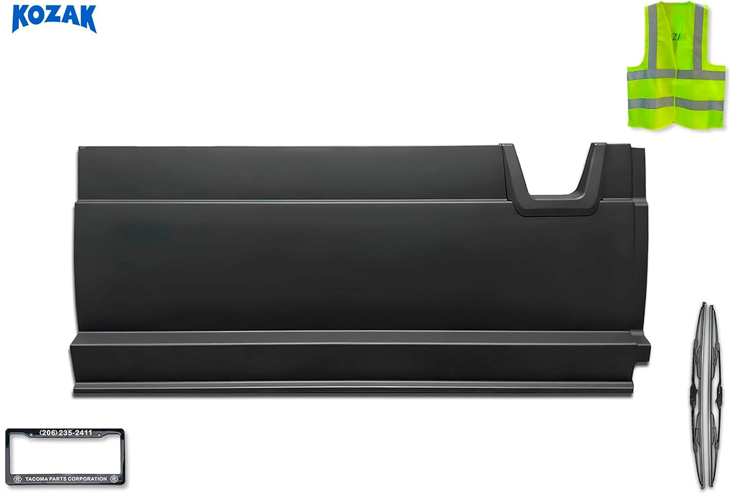 KOZAK Middle Step Fairing Panel w/tank Opening Right Passenger Side ...
