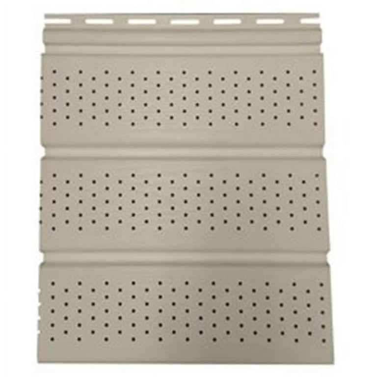 Polaris 12 Inch Smooth Vented Vinyl Soffit, 55% OFF