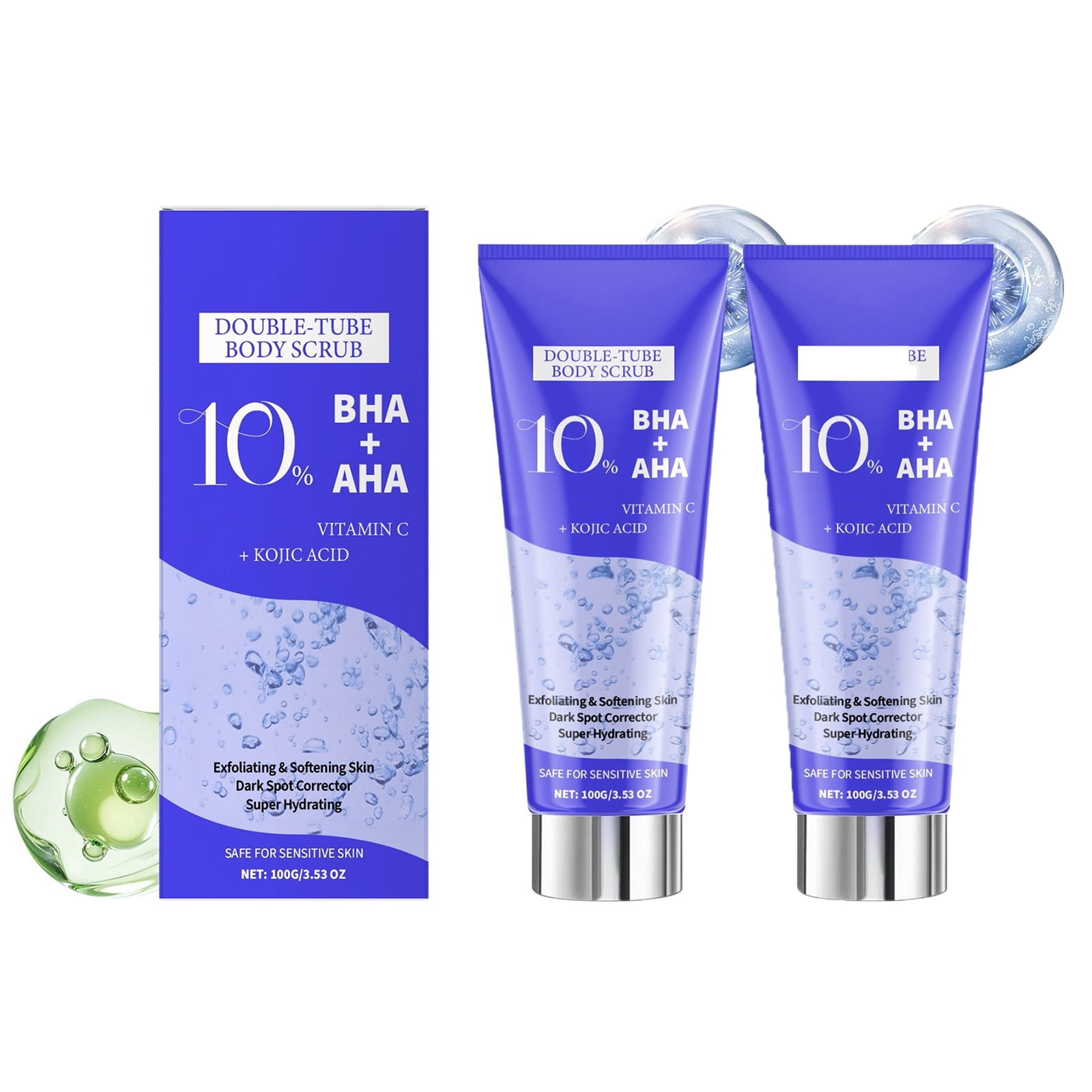 KP Bump Eraser Body Scrub, Exfoliating Body Scrub for Keratosis Pilaris ...